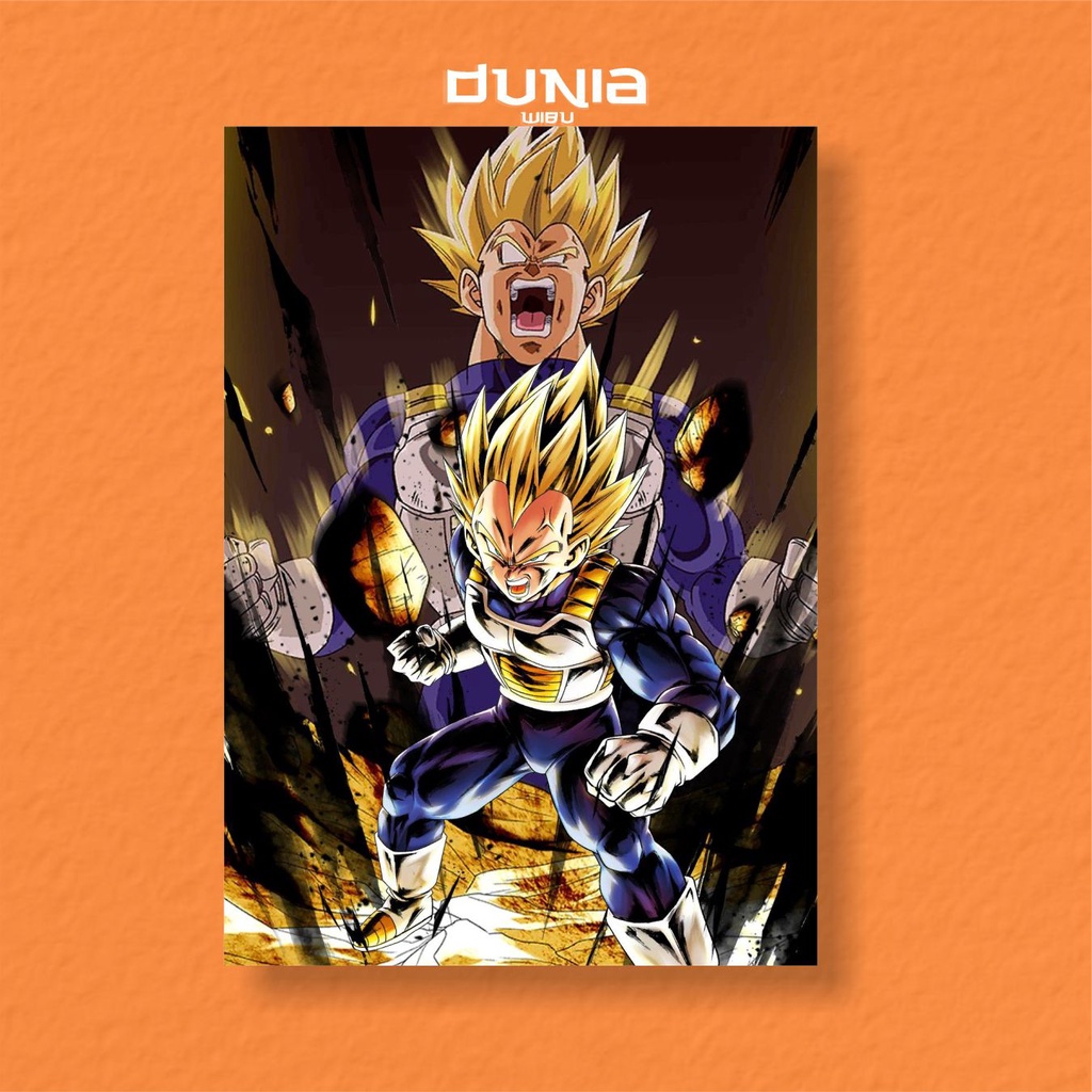 Jual Poster Vegeta Dragon Ball - GAMBAR HD - UKURAN A3+/A4 - BAHAN ...