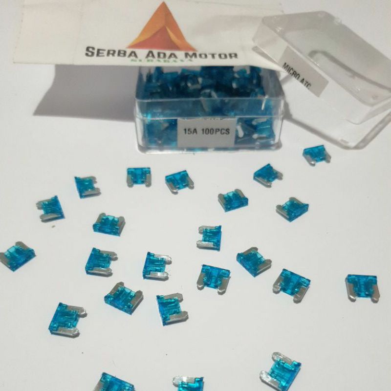 Jual fuse mikro 15A sekreng mikro 15A SIKRING MIKRO 15A micro sekring ...