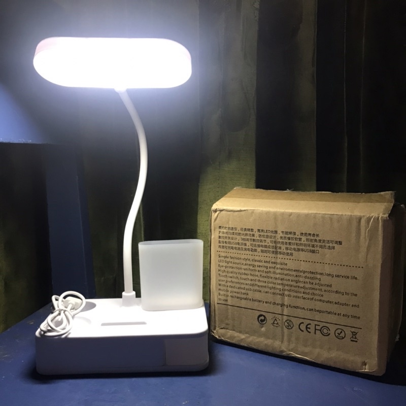 Jual Lampu Belajar Mini LED 3in1 Fleksible Lamp Mini LED Multifungsi ...