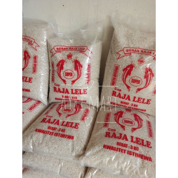 Jual Beras Raja Lele 3kg | Shopee Indonesia