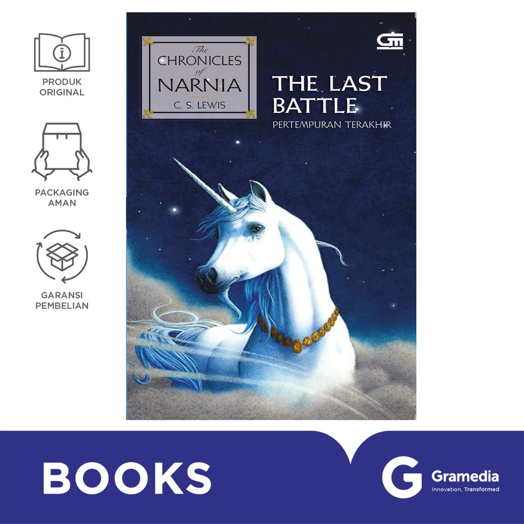 Jual The Chronicles of Narnia #7: The Last Battle (Pertempuran Terakhir ...