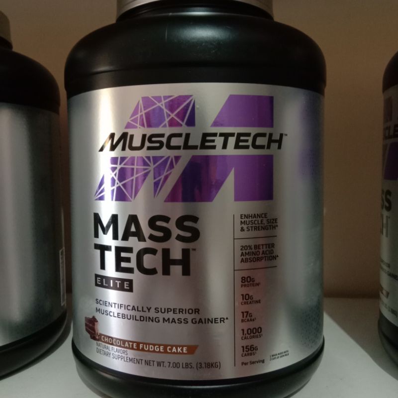 Jual Muscletech Masstech Elite Gainer 7lb | Shopee Indonesia