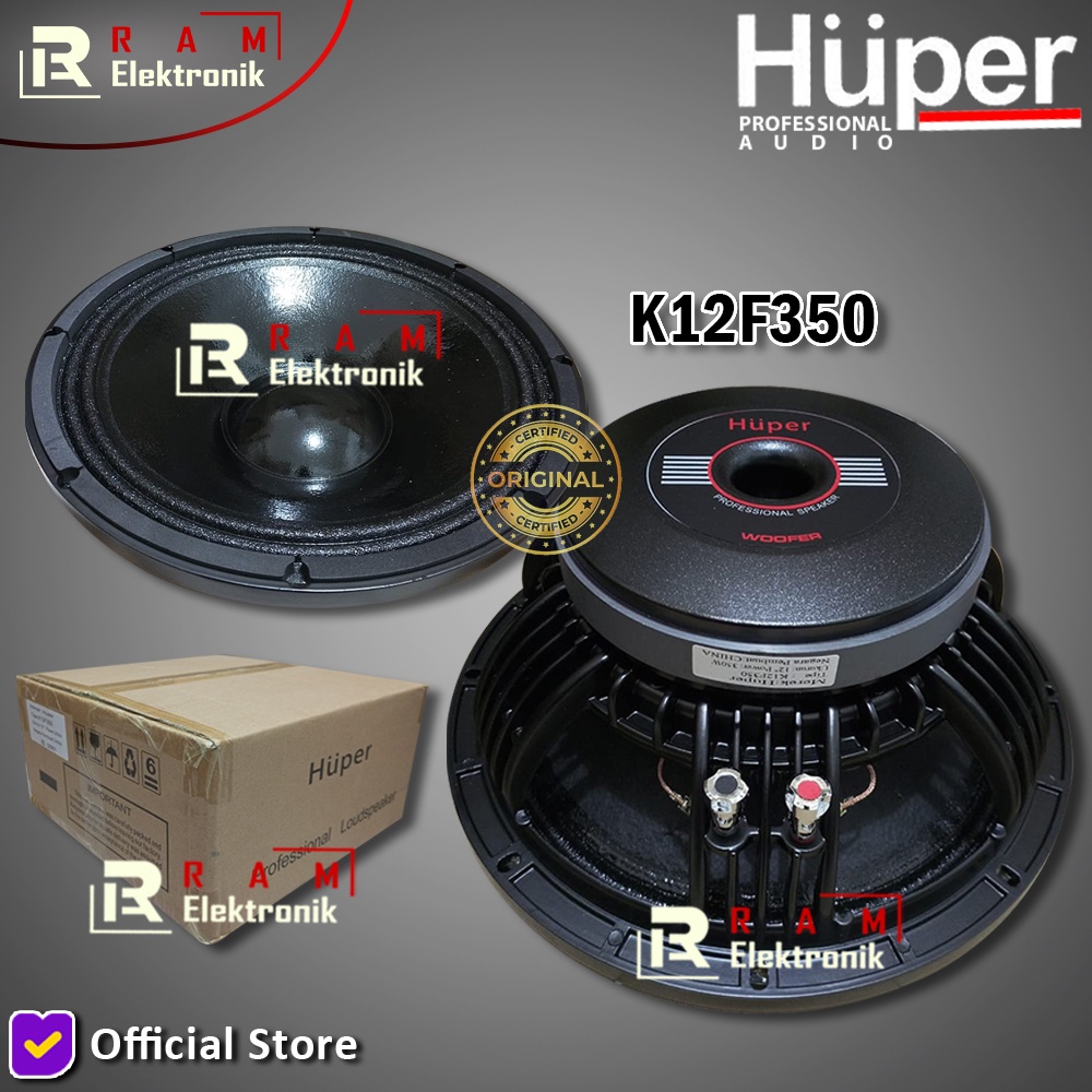Jual Komponen Speaker 12 Inch HUPER K12F350 | K12 F350 | K12F350A ...