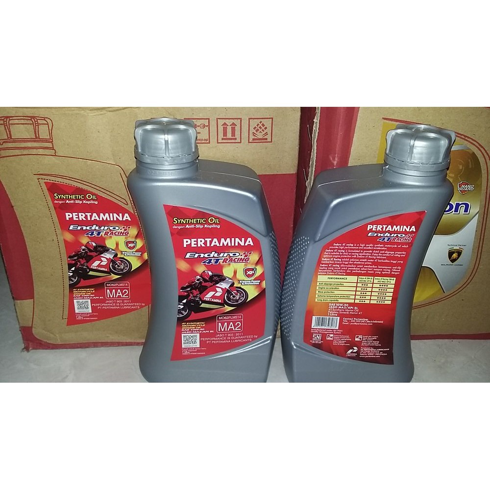 Jual Dijual Oli Mesin Pertamina Enduro 4T Racing 10W-40 1L terbaik | Shopee Indonesia