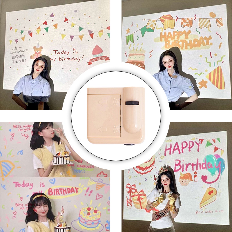 Jual 【READY STOCK】Mini Birthday Projector/Happy Birthday Projector ...