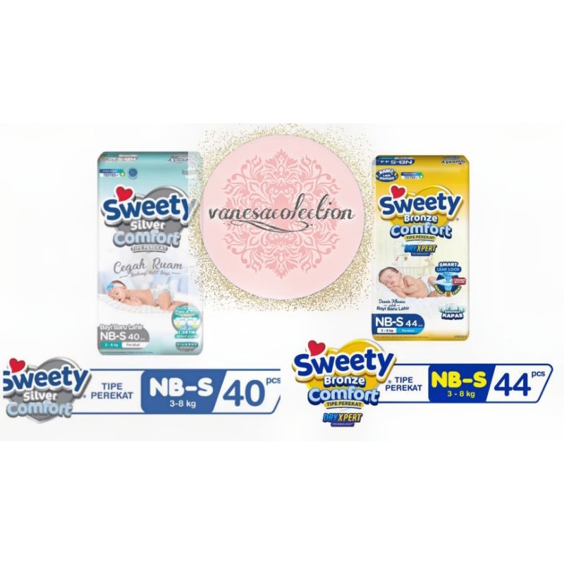 Jual Sweety Nbs/ popok untuk bayi baru lahir/ tipe perekat | Shopee ...