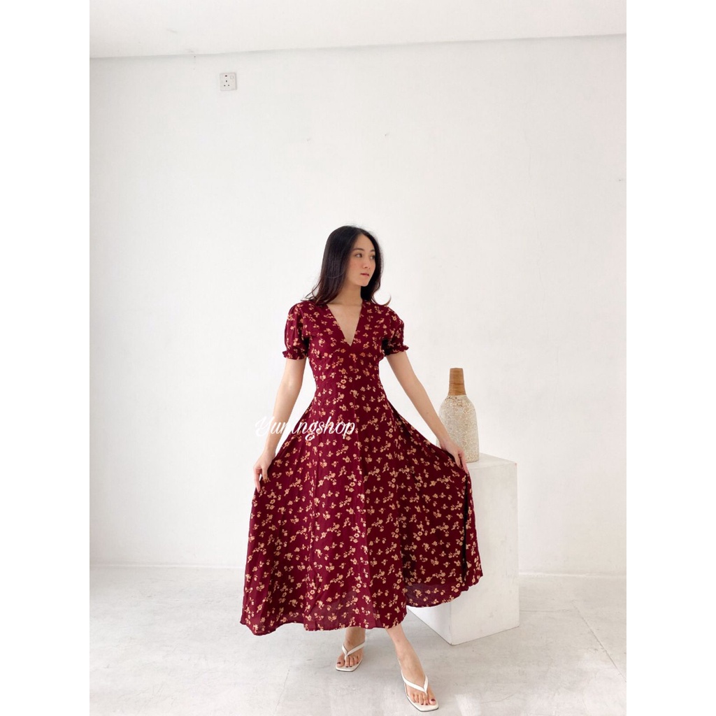 Jual Clarisa Dress / Long Dress | Shopee Indonesia