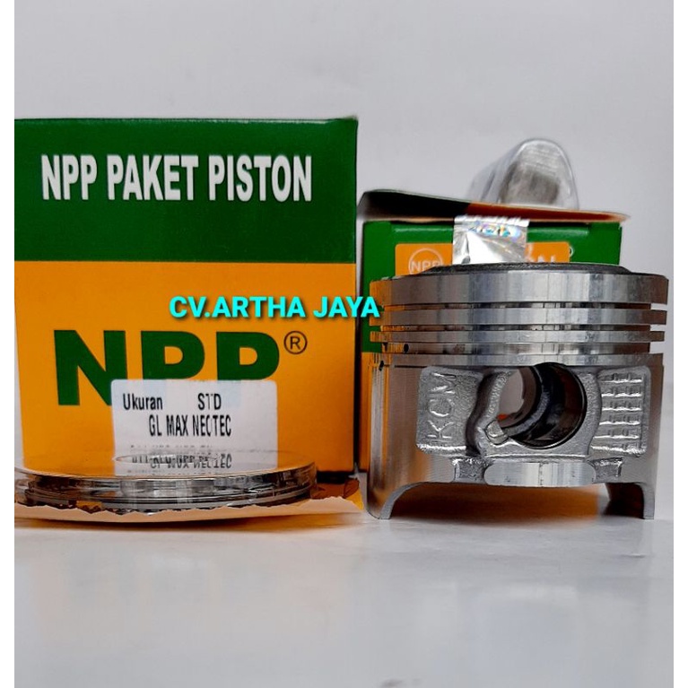 Jual PISTON KIT NPP HONDA GL MAX NEOTECH / GLMAX NEOTECH ( STD / 050 / 100 / 150 / 200 ) ( 56,5 ...