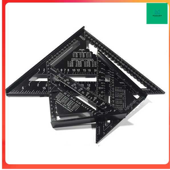 Jual TD - CEA VKTECH Penggaris Siku Mistar Triangle Ruler Aluminium 7 ...