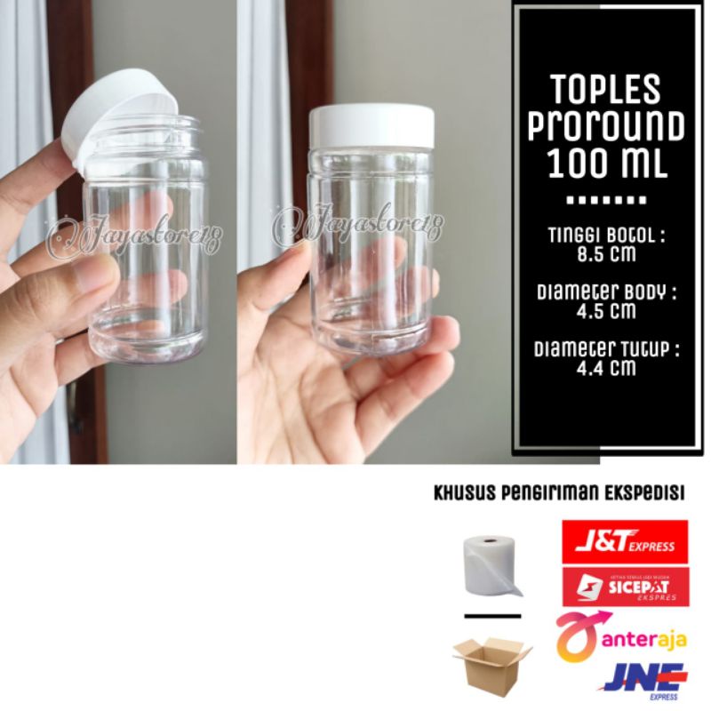Jual BOTOL 100ml botol proround botol obat KHUSUS JNE JNT SICEPAT DLL ... Jual BOTOL 100ml botol proround botol obat KHUSUS JNE JNT SICEPAT DLL ...