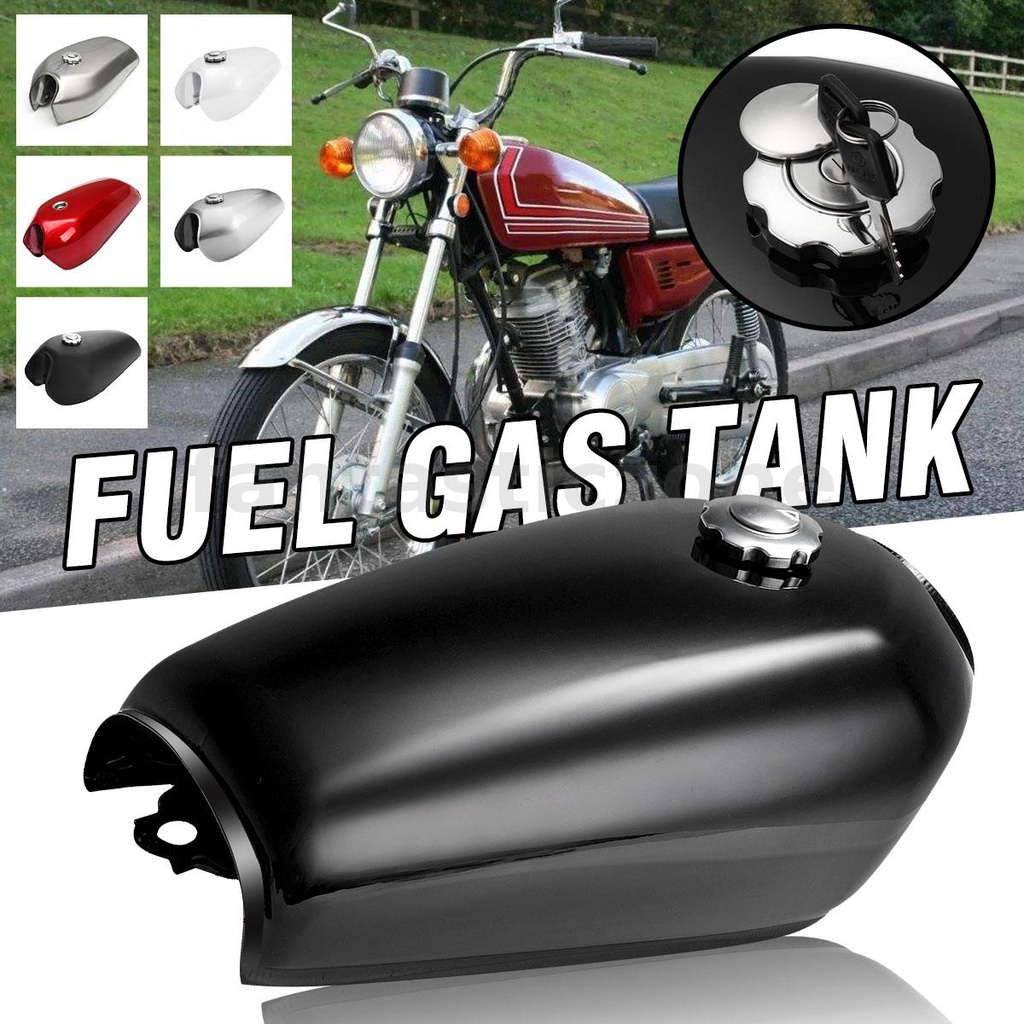 Jual Tangki Bensin Motor Model Cafe Racer Vintage 2.4 Gallon Untuk ...