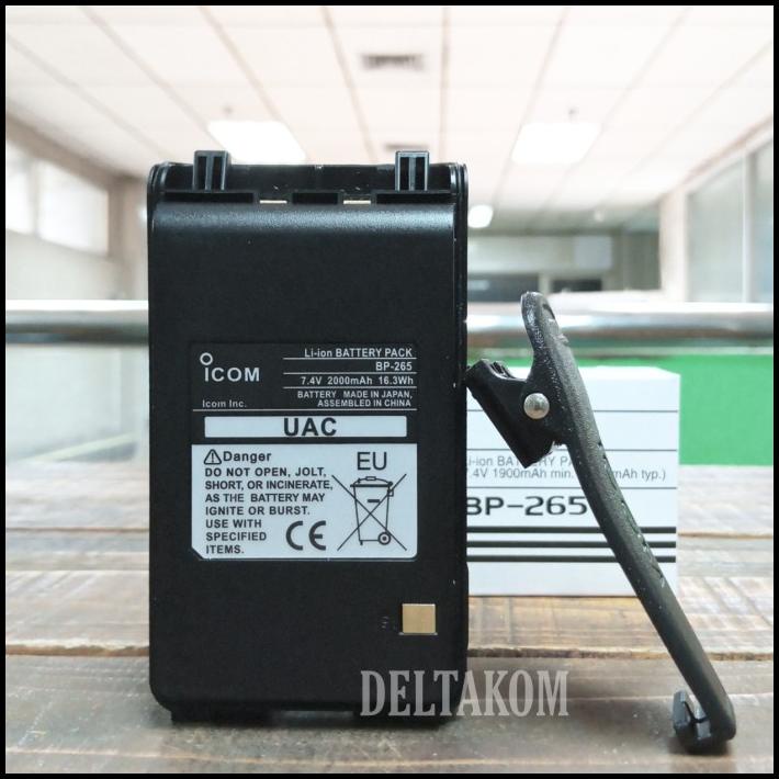 Jual Baterai Ht Icom Ic-V80 Bp-265 Lithium Ion | Shopee Indonesia