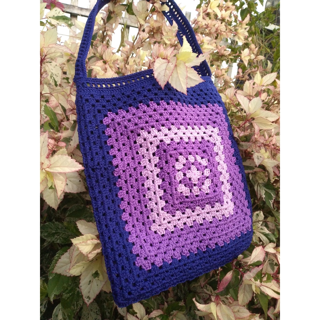 Jual DIVA Bag by Fisa Project || Granny Square Totebag Crochet Handmade ...