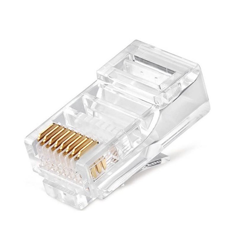 Jual Deskripsi RJ45 Connector Kabel Utp Cat 5e Rj45 Konektor ...