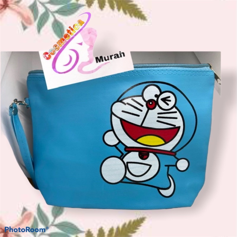 Jual Tas imut doraemon // TAS SABLON DORAEMON // dompet doraemon | Shopee Indonesia