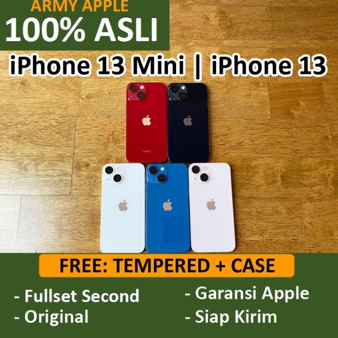 Jual [ Hp Bekas / Second ] Second Iphone 13 Mini / 13 128Gb 256Gb 512Gb ...