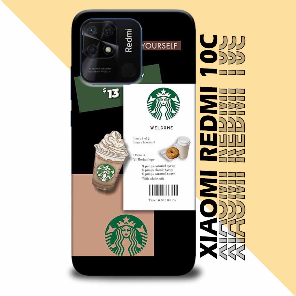 Jual Case Hp Xioami Redmi 10C - PIcks Store -Wallpaper Coffe - Kesing ...