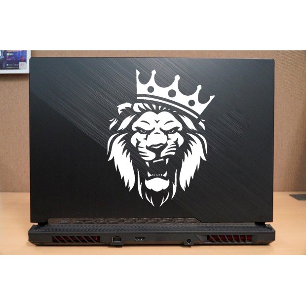 Jual stiker laptop raja singa 6 custom cutting stiker murah | Shopee ...