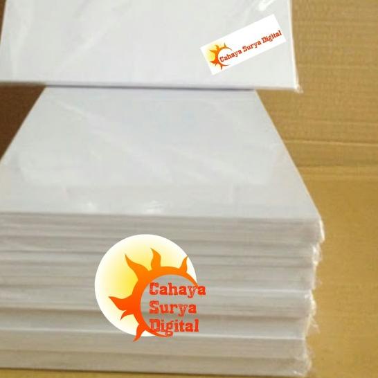 Jual Sticker Transparant Inkjet - Stiker Vinyl Transparan A4 - Paket 20 ...