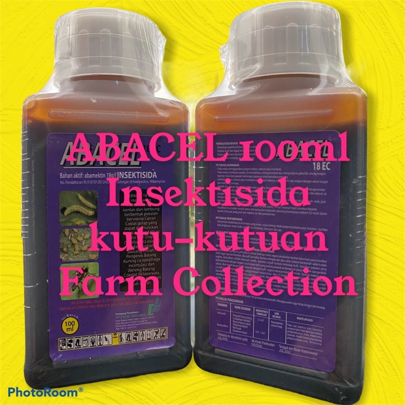 Jual ABACEL 18EC 100ml Insektisida Ulat Kutu Thrips Serangga | Shopee ...