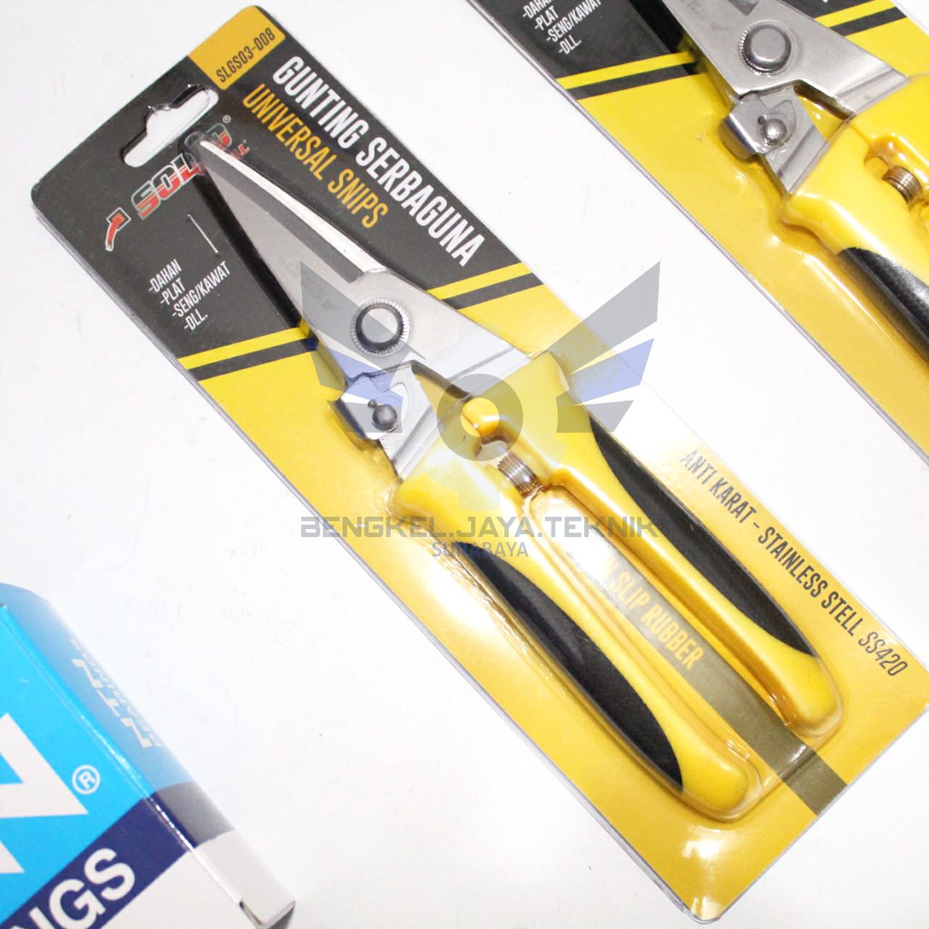 Jual Gunting Serbaguna 8" Gunting Plat / Gunting Dahan Seng Kawat Anti ...