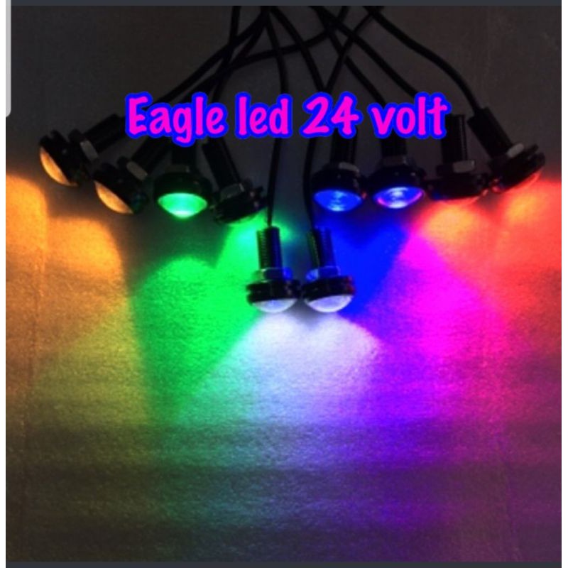 Jual 2 Biji eagle led mata elang truk 24 volt | Shopee Indonesia