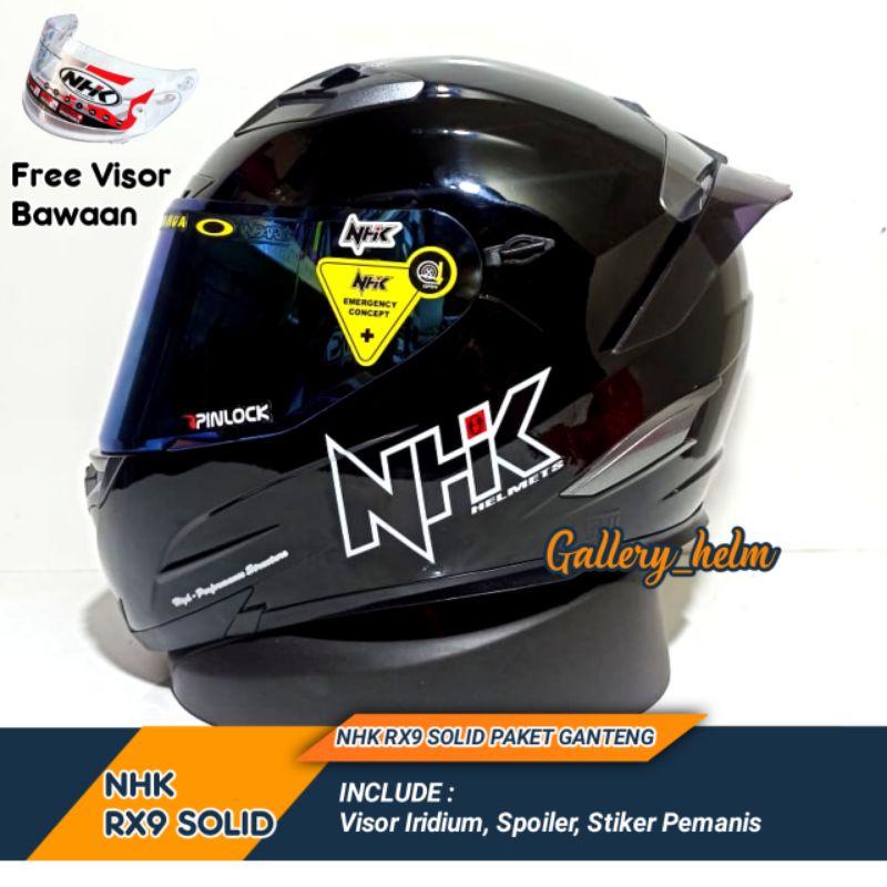 Jual (NHK ORIGINAL) HELM NHK RX9 GLOSSY | HELM NHK FULL FACE DOUBLE ...