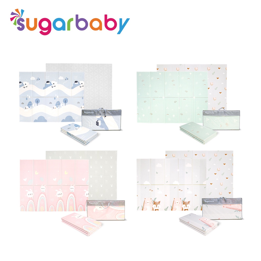 Jual SUGAR BABY Foldable Baby PLAYMAT _Playmat Lipat Anak / Karpet ...