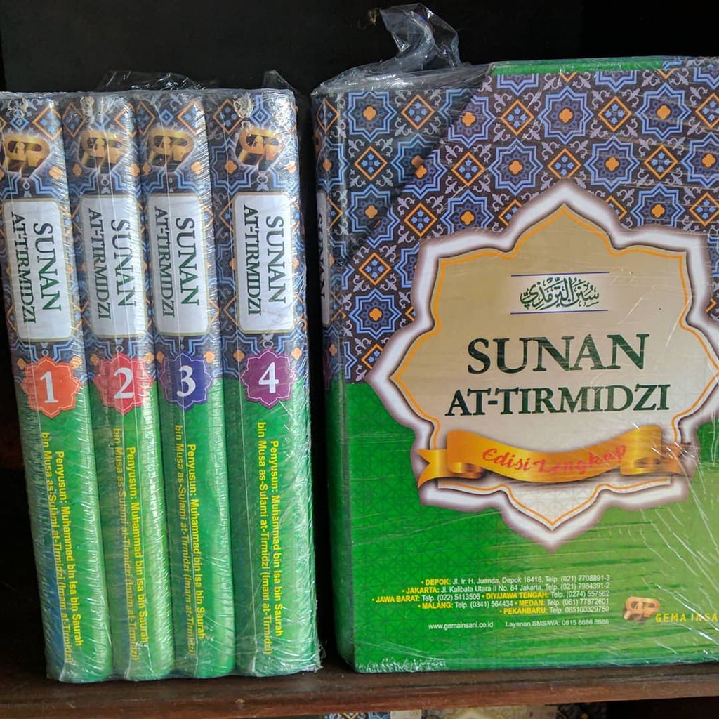 Jual TERJEMAH LENGKAP KITAB HADIST SUNAN AT TIRMIDZI 4 JILID | Shopee ...