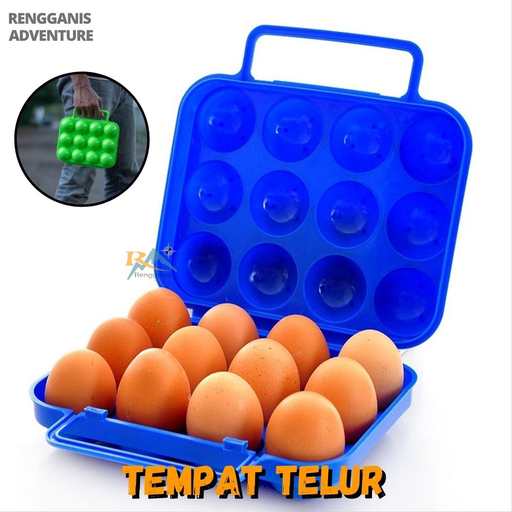 Jual Box Telur Egg Holder Tempat Telor Egg Case Camping Dapur Gunung ...