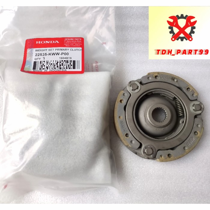 Jual KAMPAS GANDA OTOMATIS ASSY HONDA BLADE 110 - REVO ABSOLUTE (KWW) | Shopee Indonesia