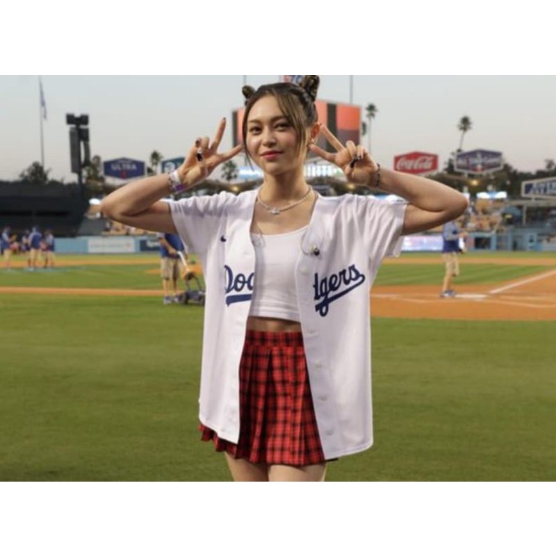 Jual kaos jersey baseball putih premium/baju baseball/kaos basball ...