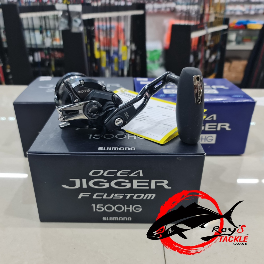 Jual REEL OCEA JIGGER F CUSTOM 1500HG ( GARANSI RESMI ) / OCEA JIGGER F ...