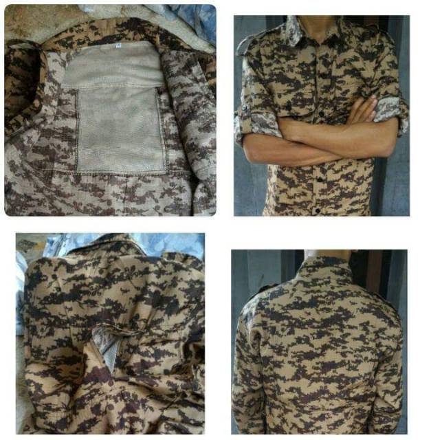 Jual Kemeja loreng pramuka | Shopee Indonesia