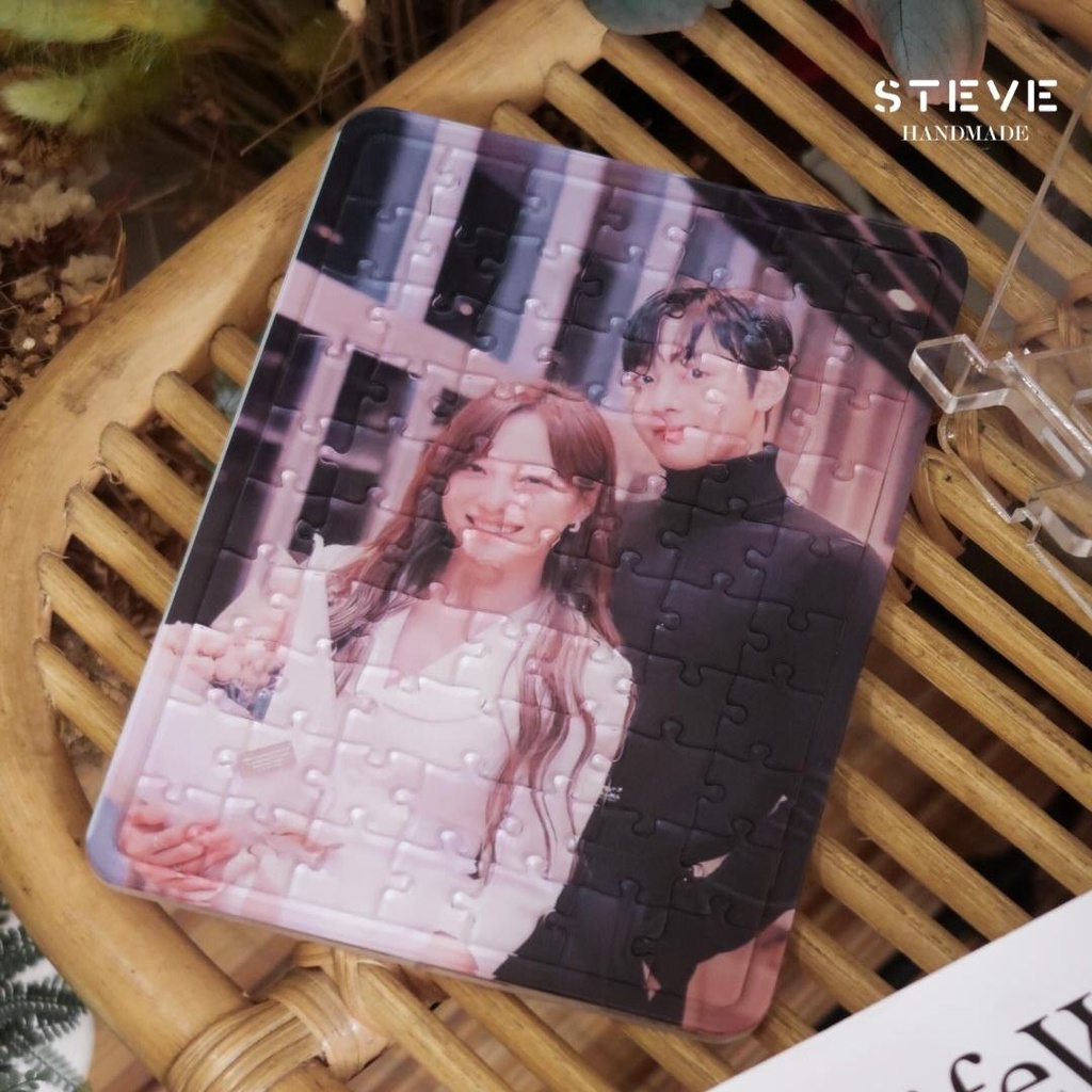 Jual Custom Foto Acrylic Puzzle Frame Jigsaw Akrilik Hadiah Anniversary ...