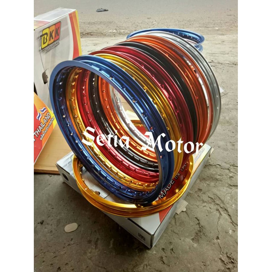 Jual Velg BKK Made In Thailand Ring 17 Lebar 140 - 160 Warna Orange ...