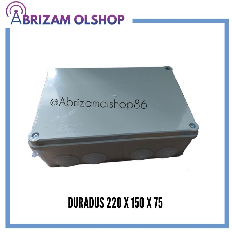 Jual DURADUS BOX 220x150x75 mm DORADUS BESAR JUNCTION BOX MASKO DENGAN ...