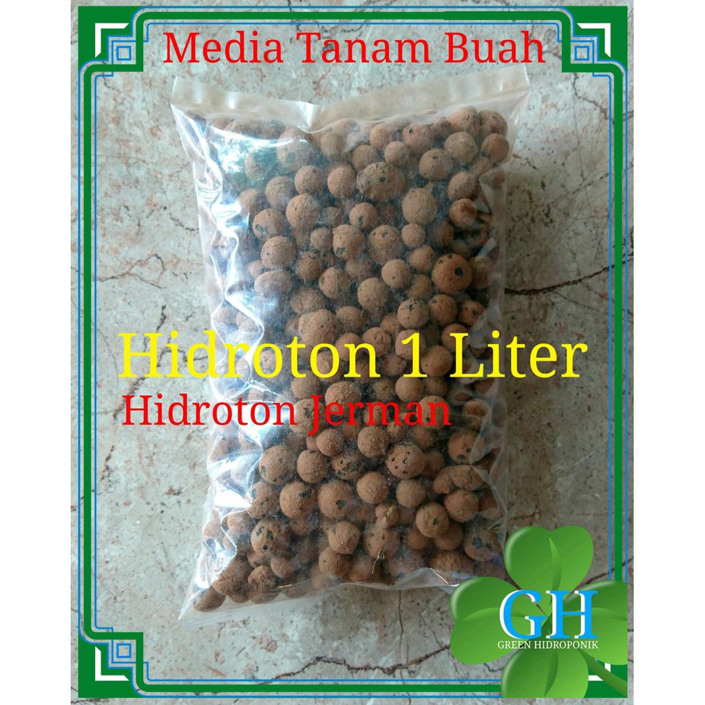 Jual Hidroton Jerman 1 Liter, Hydroton Germany, Media Tanam Buah ...