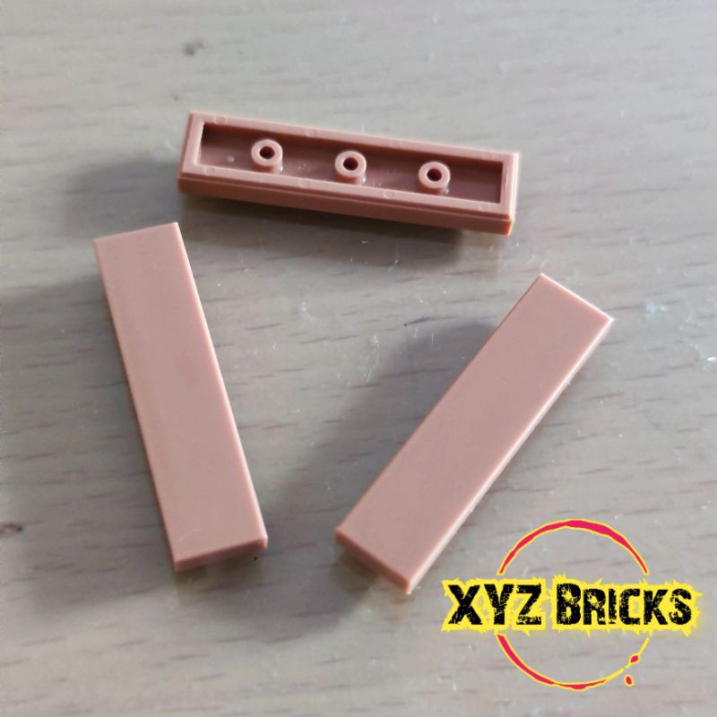 Jual LEGO PARTS 6102998 - Flat Tile 1x4 Medium Nougat | Shopee Indonesia