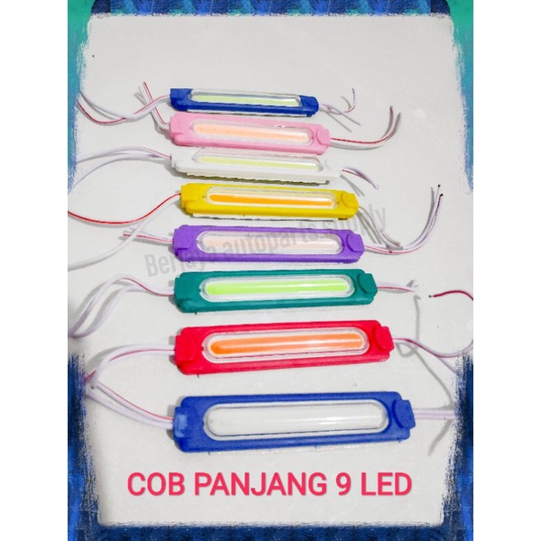 Jual Modul led lampu plasma COB panjang 9 led 12V 24V variasi kolong mobil motor truk | Shopee ...