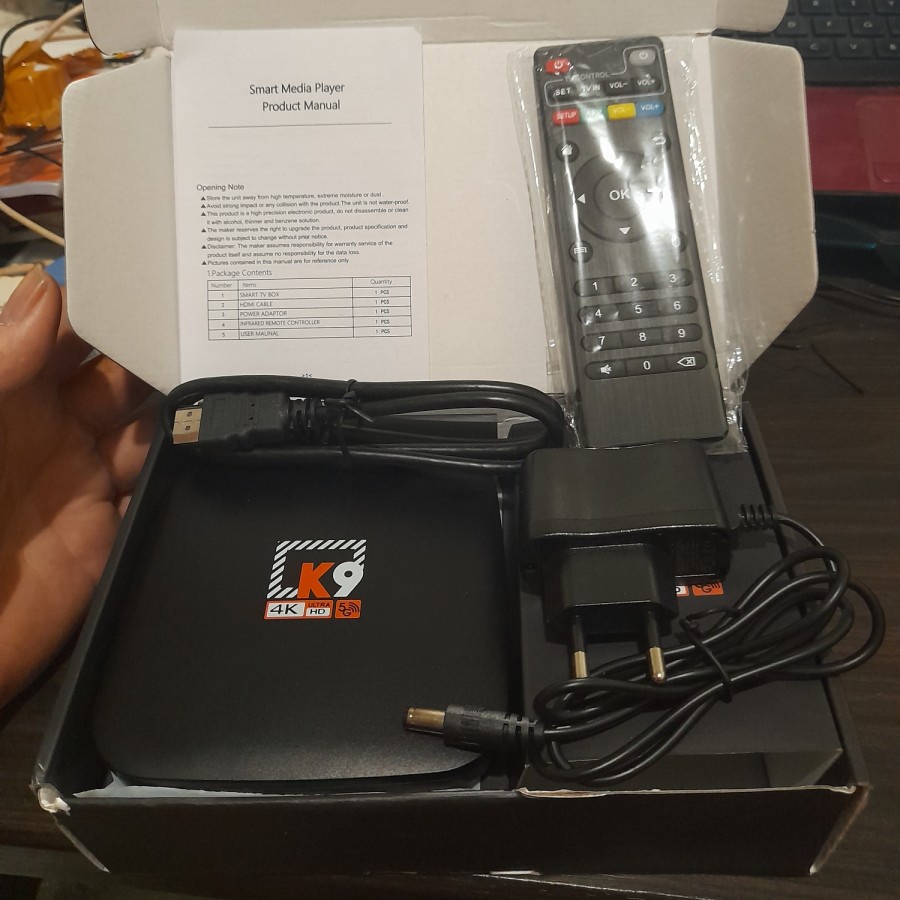 Jual Stb Android Tv box K9 2gb/16gb Os11 (bukan indihome/zte/huawei dan MX) | Shopee Indonesia