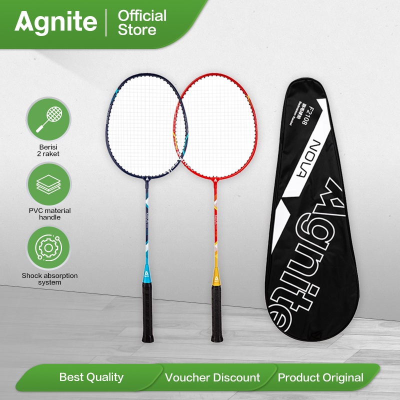 Jual Agnite Badminton Racket / Raket Badminton / Raket Bulu Tangkis isi ...