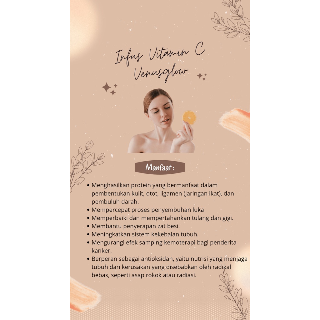 Jual Harga Infus Vitamin C Terlengkap & Harga Terbaru Juni 2026 ...