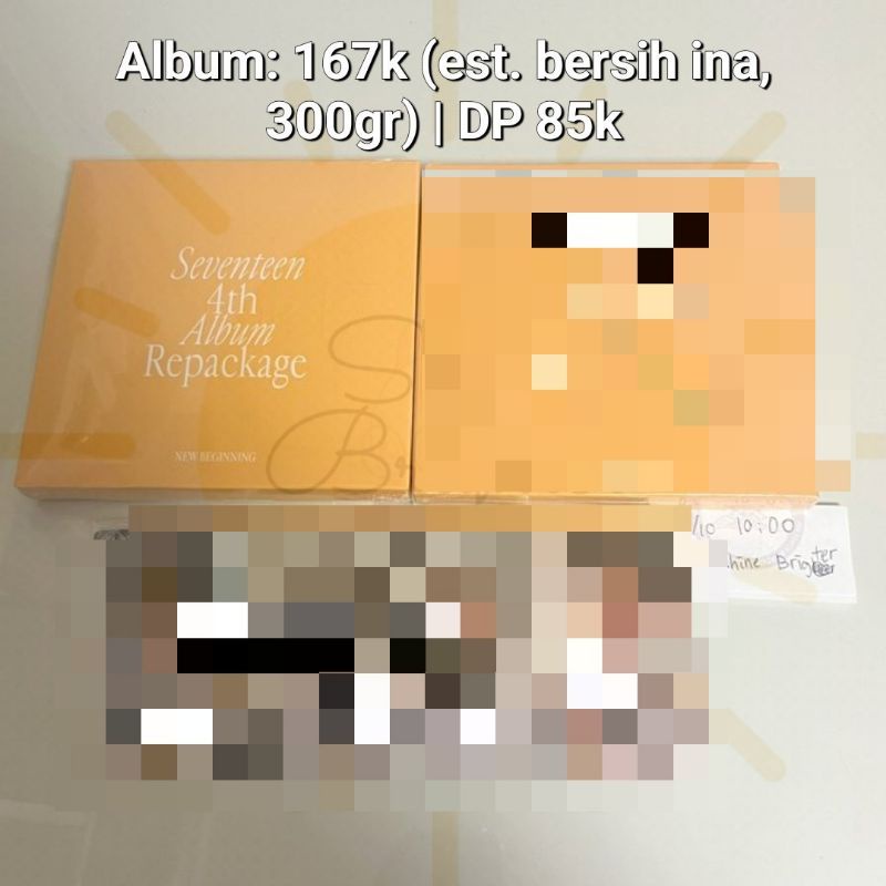 Jual ALBUM SECTOR 17 NEW BEGINNING PC PHOTOCARD LUCKY DRAW MINGYU ...
