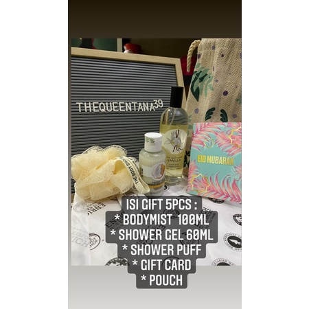 Jual Hampers The Body shop / Hampers lebaran / Gift set The body shop ...