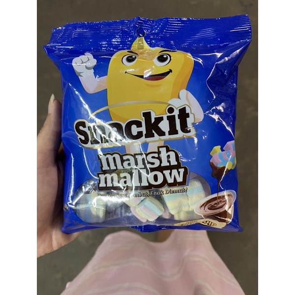 Jual Snackit marshmallow kereta cemilan kekinian lembut enak diemut ...