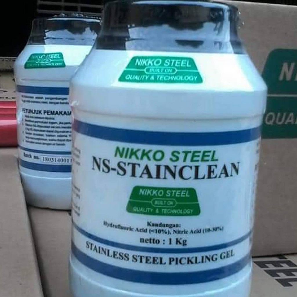 Jual NIKKO STEEL NS-STAINCLEAN PICKLING GEL PEMBERSIH STAINLESS STEEL ...
