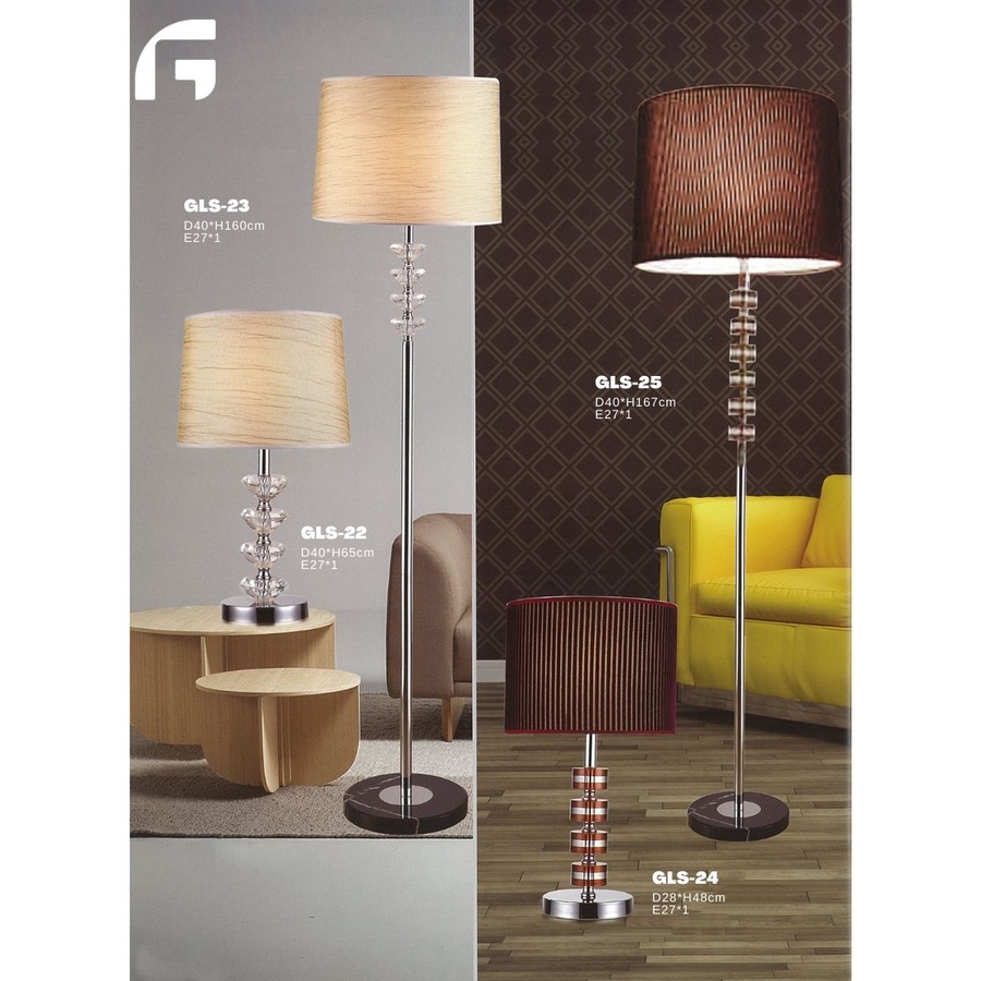 Jual Lampu Hias Lantai/Meja/Nakas untuk Ruang Tidur, Tamu, Keluarga | GLS-22 GLS-23 GLS-24 GLS ...