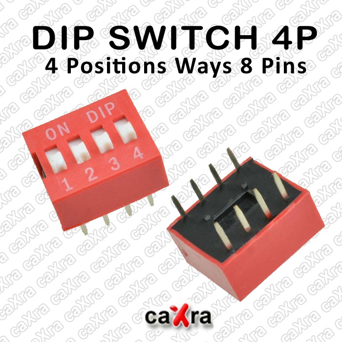 Jual Slide DIP Switch 4 Position 4 P | Shopee Indonesia