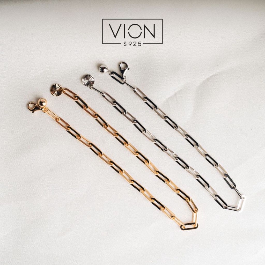 Jual Vion S925 10949-10950 Gelang Kaki Silver 925, Gelang Perak lapis ...
